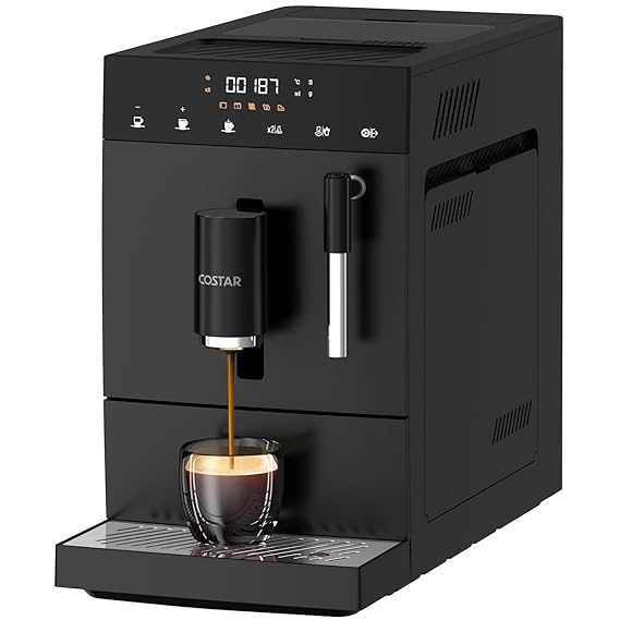 COSTAR Fully Automatic Espresso Machine | 19 Bar Italian Pump, One-Tou